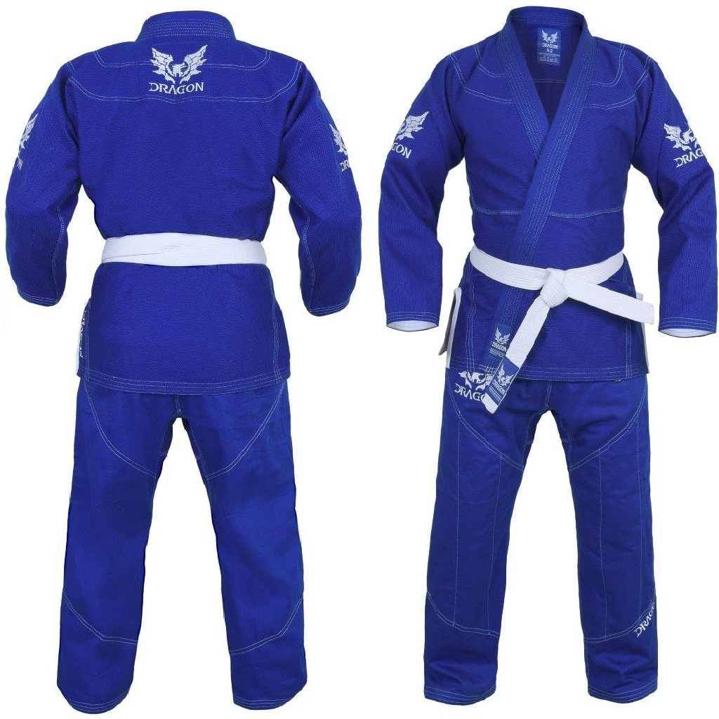 Dragon V2 Blue BJJ Gi (450 gsm) - IBJJF Approved