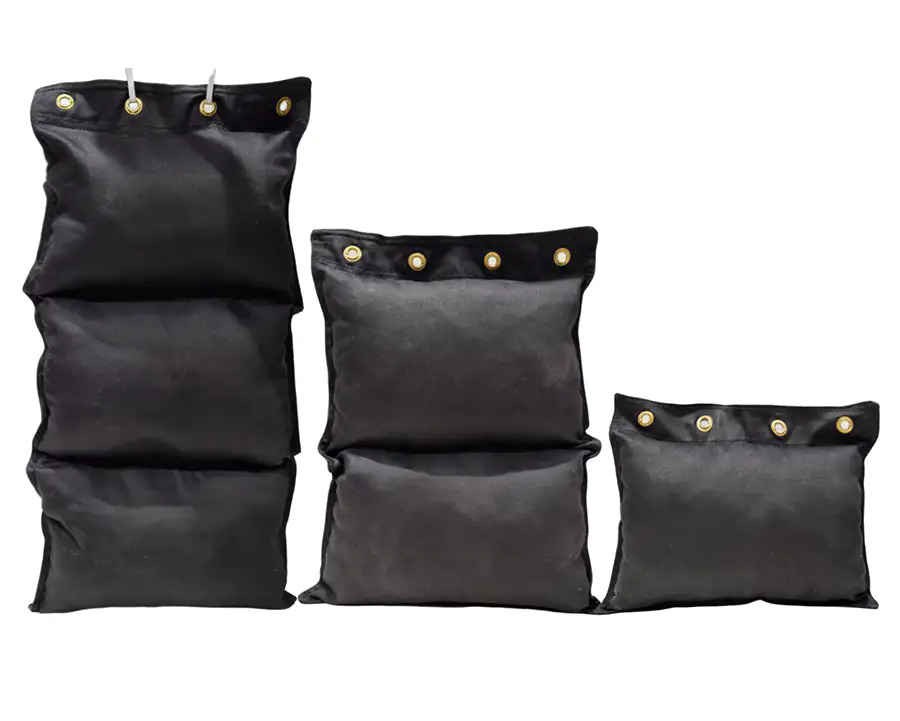 Morgan Canvas Sectional Wall Bags (Available in 1, 2, 3 sections)