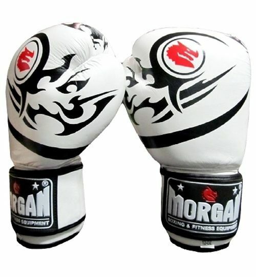 Morgan Elite Boxing & Muay Thai Leather Gloves (8-16 oz)
